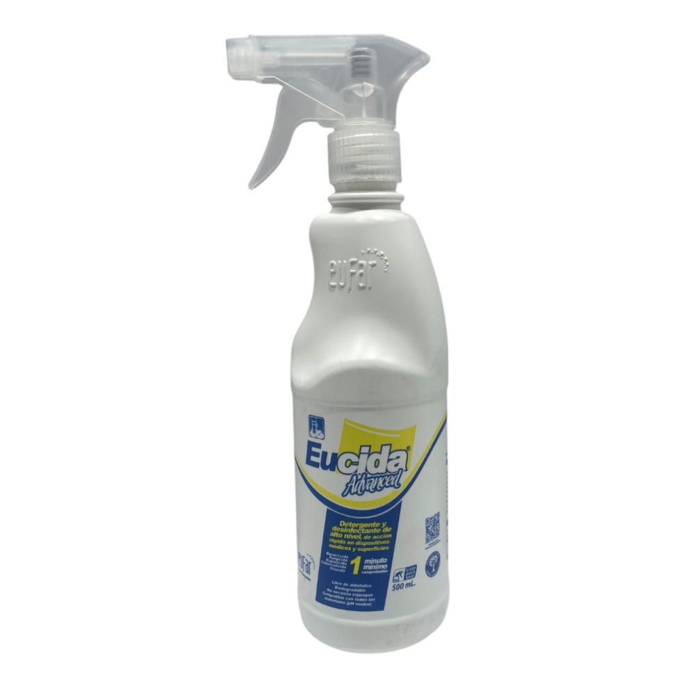 Detergente + Desinfectante Eucida Advanced Spray – Rapident