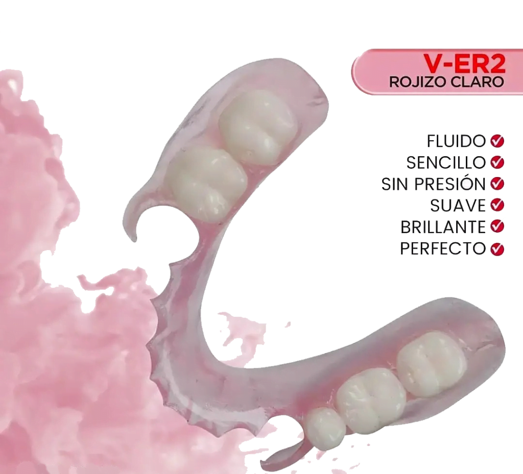 Material Flexible para Prótesis Dentales E resin 175Gr – Rapident