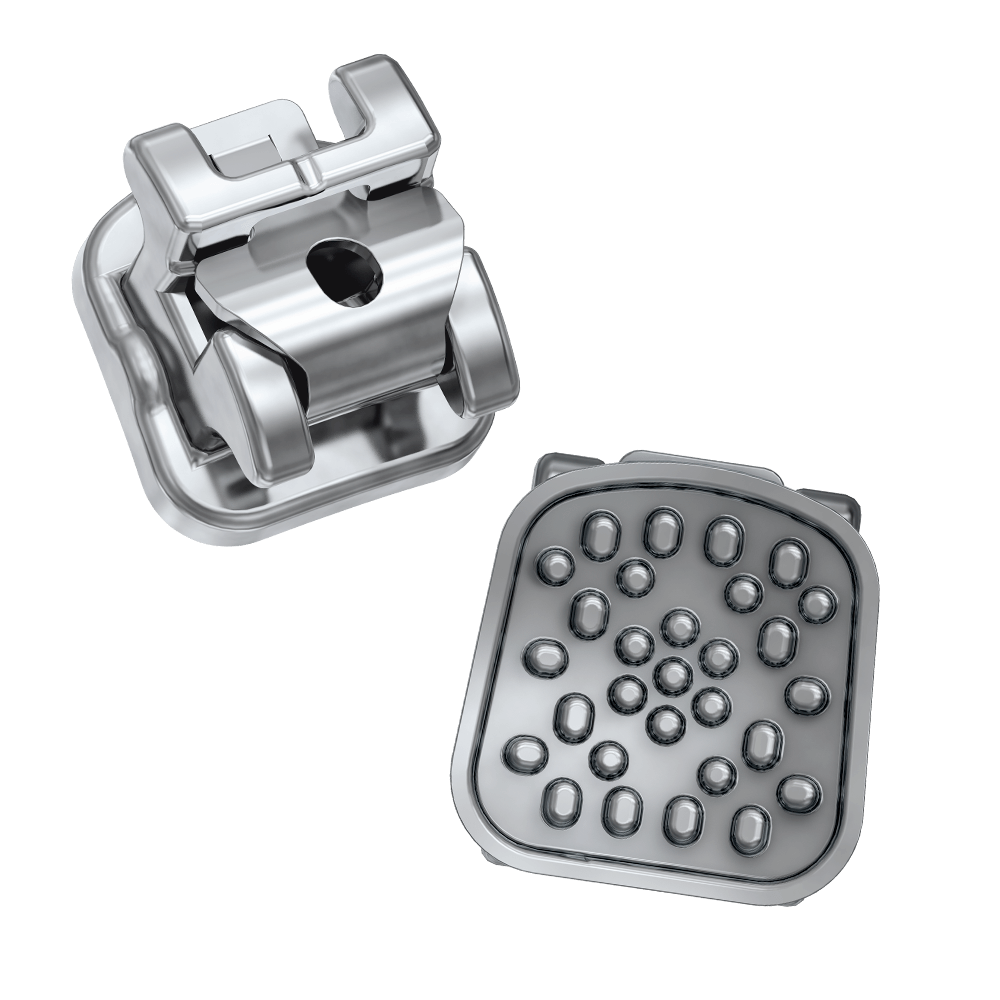 Brackets De Autoligado Activos U-CLIP Roth 0.22 Orthometric – Rapident